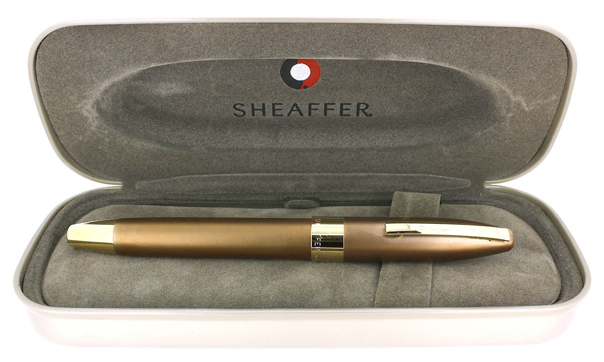 SHEAFFER LEGACY 2 SPECIAL EDITION JIM GASTON SANDBLASTED COPPER FOUNTAIN PEN NOS