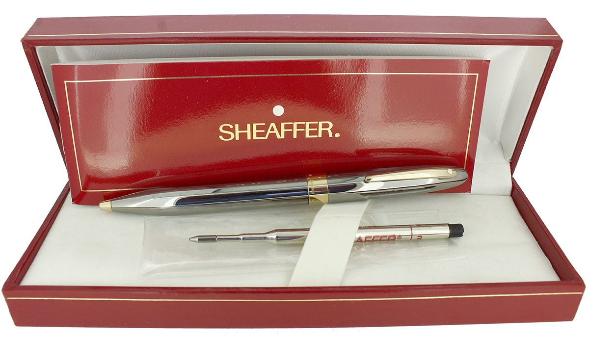 CIRCA 1996 SHEAFFER CREST GUNMETAL JIM GASTON SPECIAL EDITION BALLPOIN