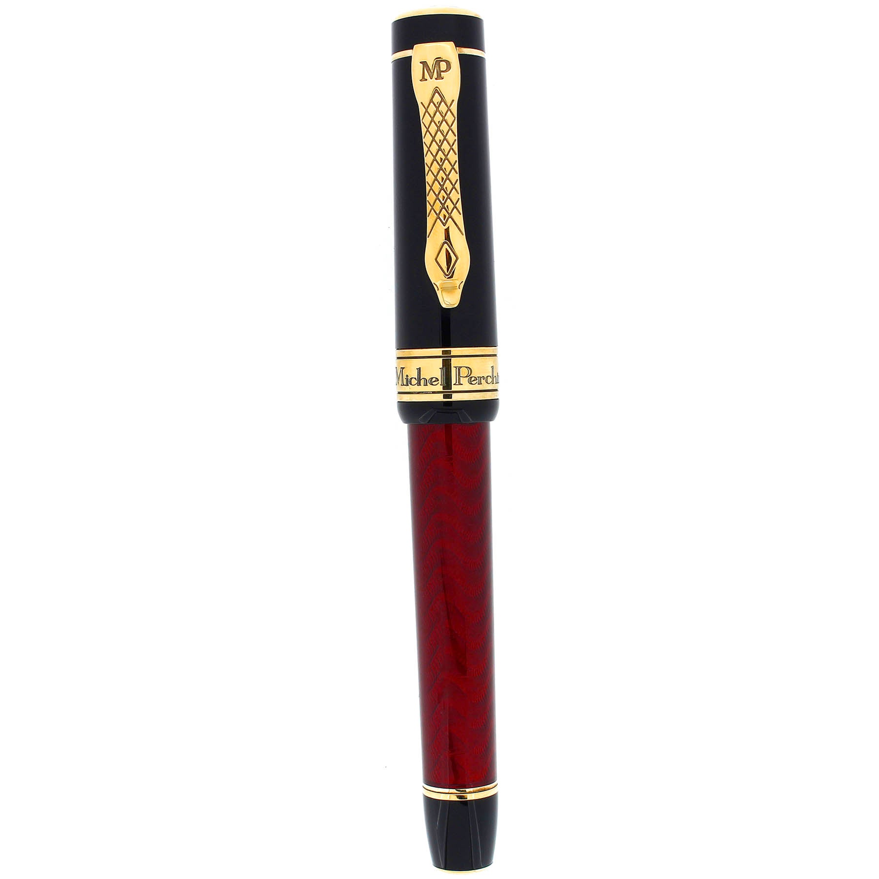 2008 MICHEL PERCHIN MP5 LIMITED EDITION 27/188 RUBY RED GUILLOCHE ENAM