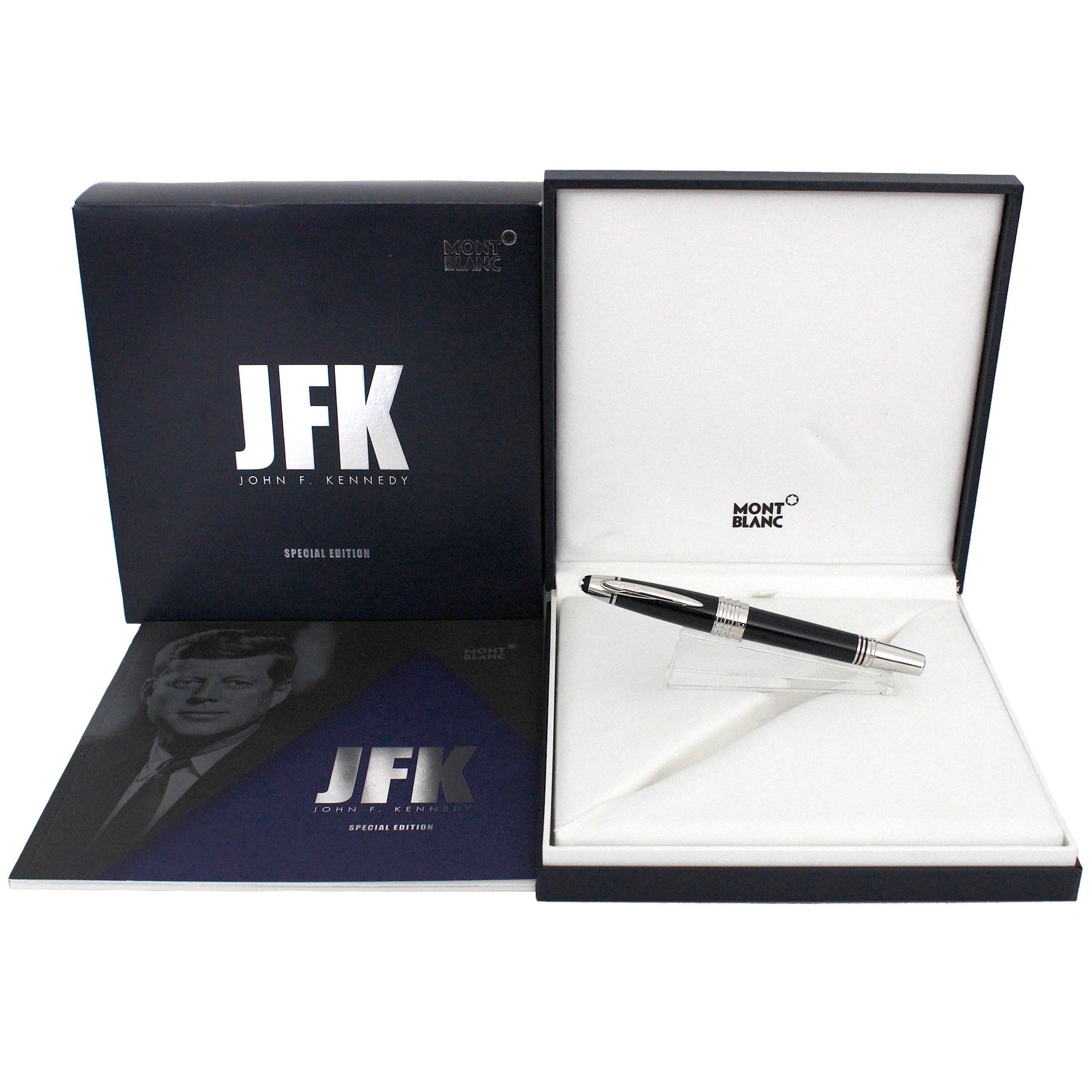 2014 MONTBLANC JOHN F. KENNEDY JFK SPECIAL EDITION BLUE FOUNTAIN PEN N