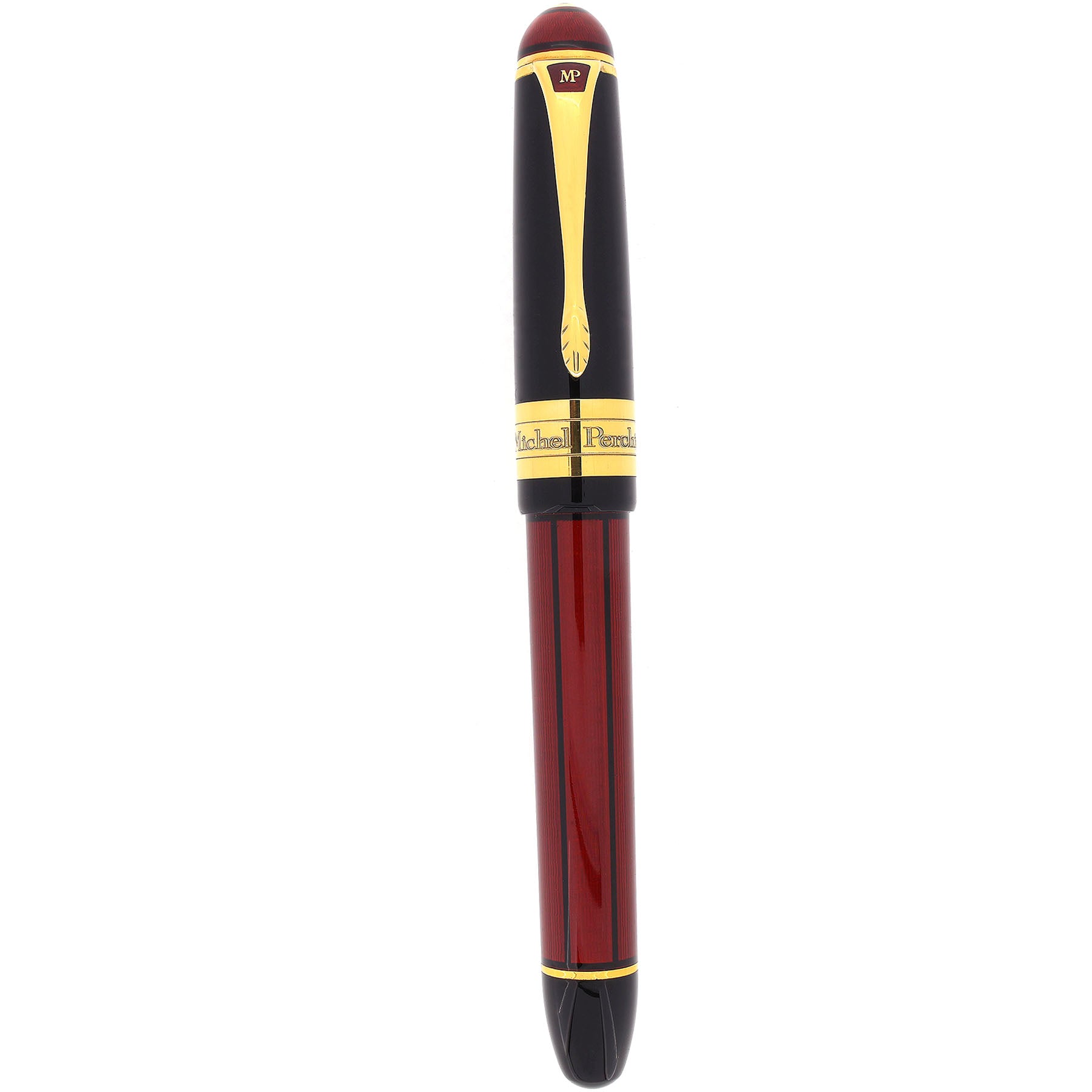 2015 MICHEL PERCHIN MP6 LIMITED EDITION 83/88 GREEK KEY RUBY RED GUILL