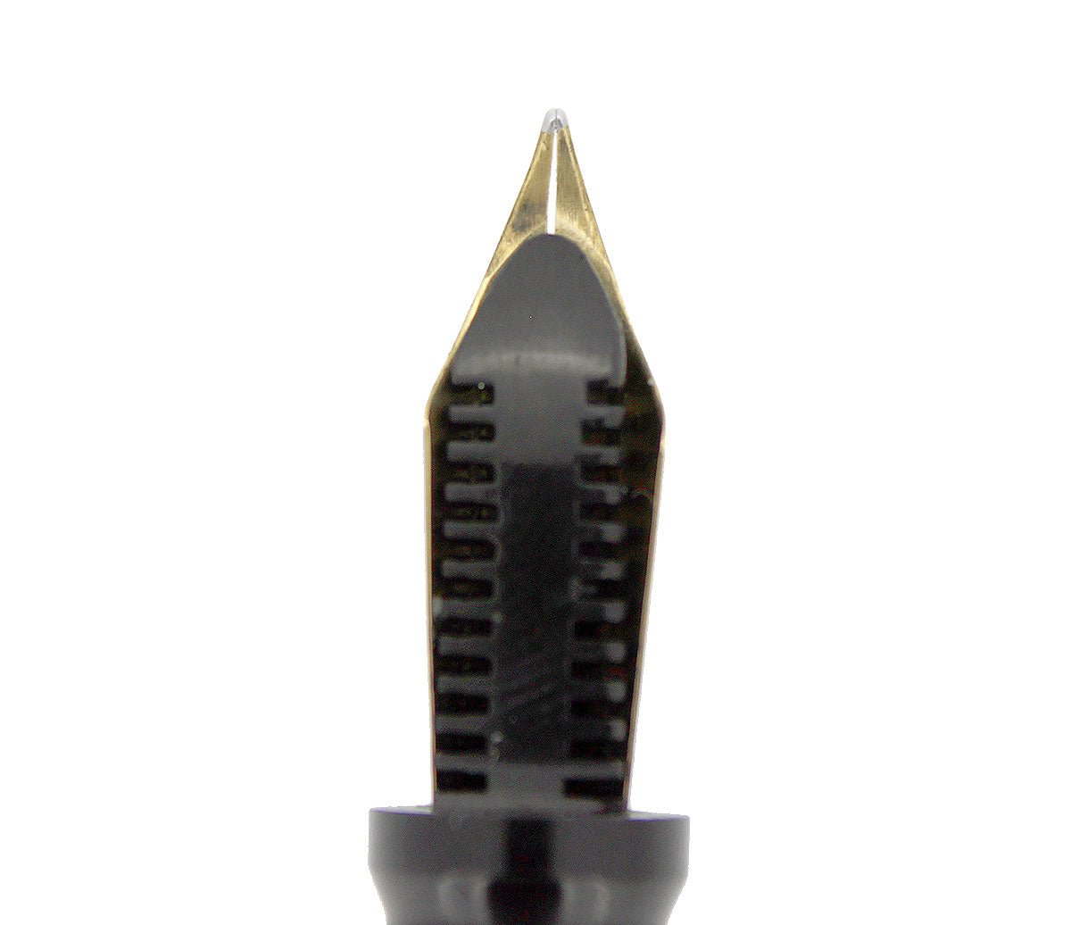 CIRCA 1926 CHILTON BOSTON BLACK & PEARL PNEUMATIC FILLING FOUNTAIN PEN ...