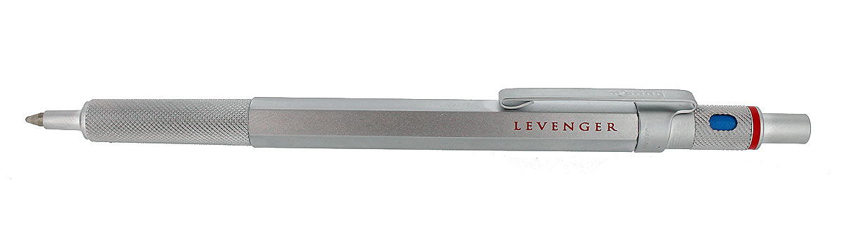 ROTRING 600 SILVER BALLPOINT PEN NEW OLD STOCK MINT IN BOX