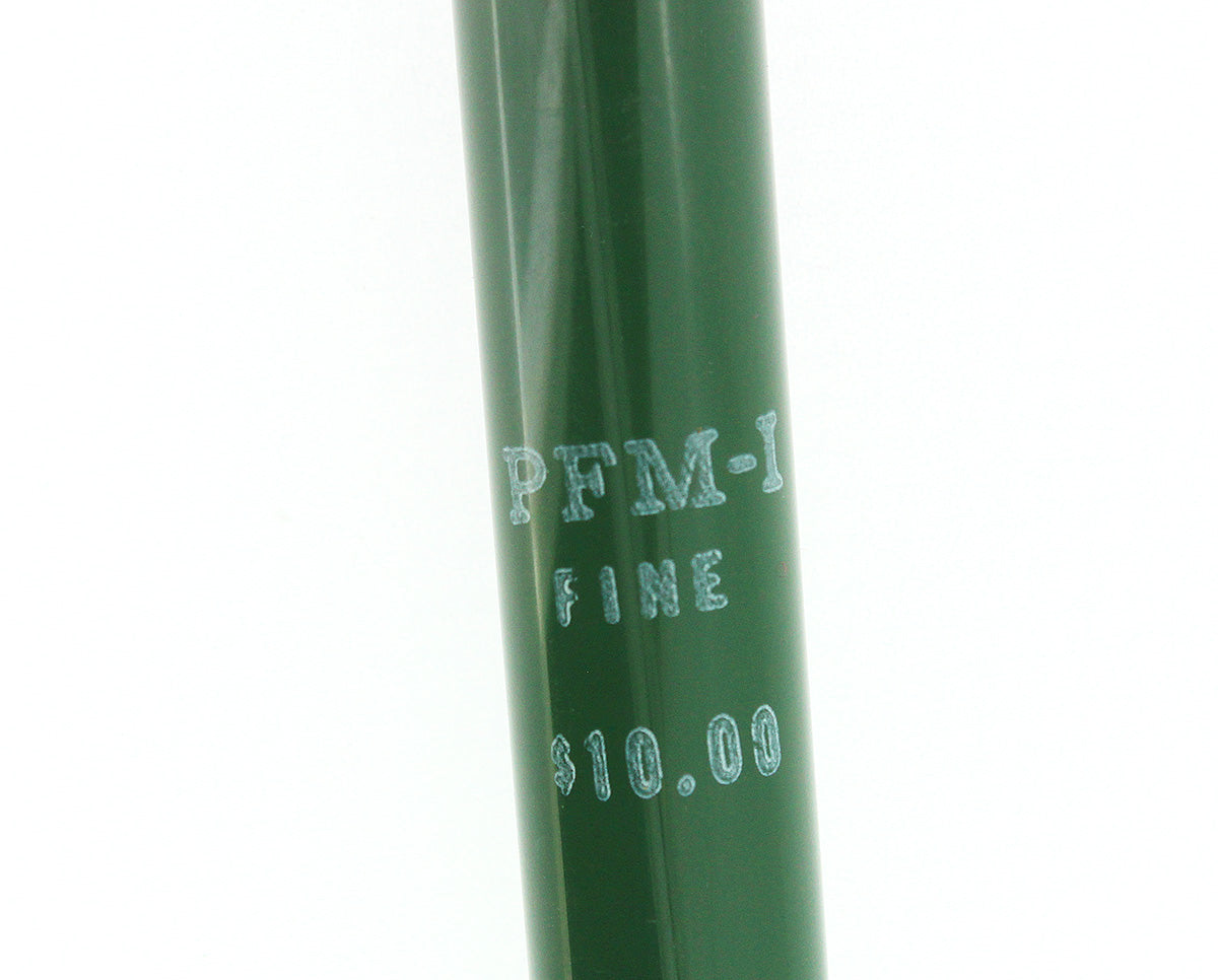 SHEAFFER GREEN PFM I FOUNTAIN PEN & PENCIL SET CHALK MARKED IN ORIGINA