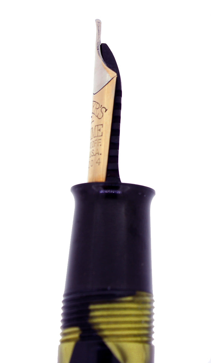 C1932 SHEAFFER OVERSIZED BALANCE MARINE GREEN AUTOGRAPH FOUNTAIN PEN P