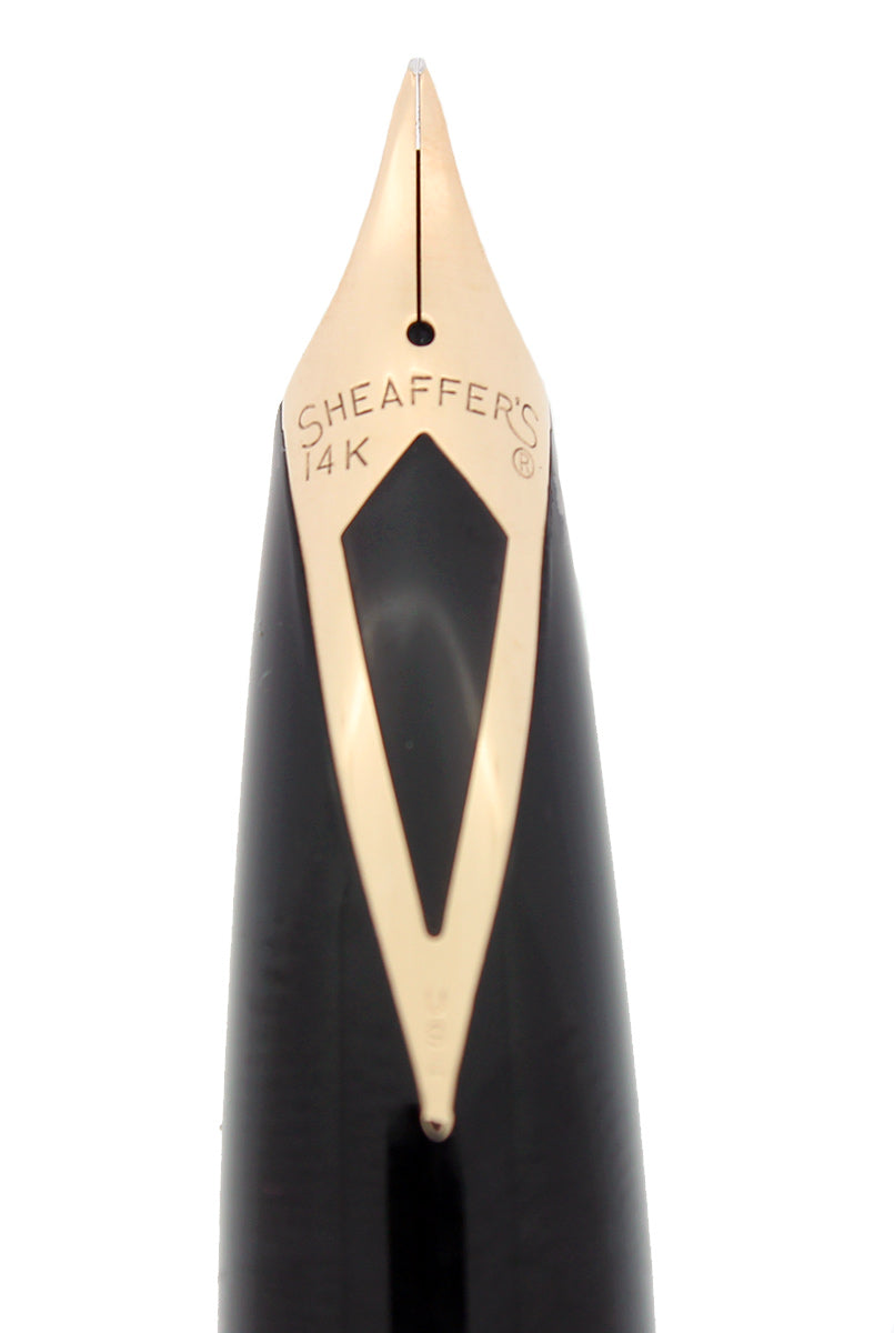 CIRCA 1959 SHEAFFER JET BLACK PFM III PEN FOR MEN FOUNTAIN PEN RESTORE