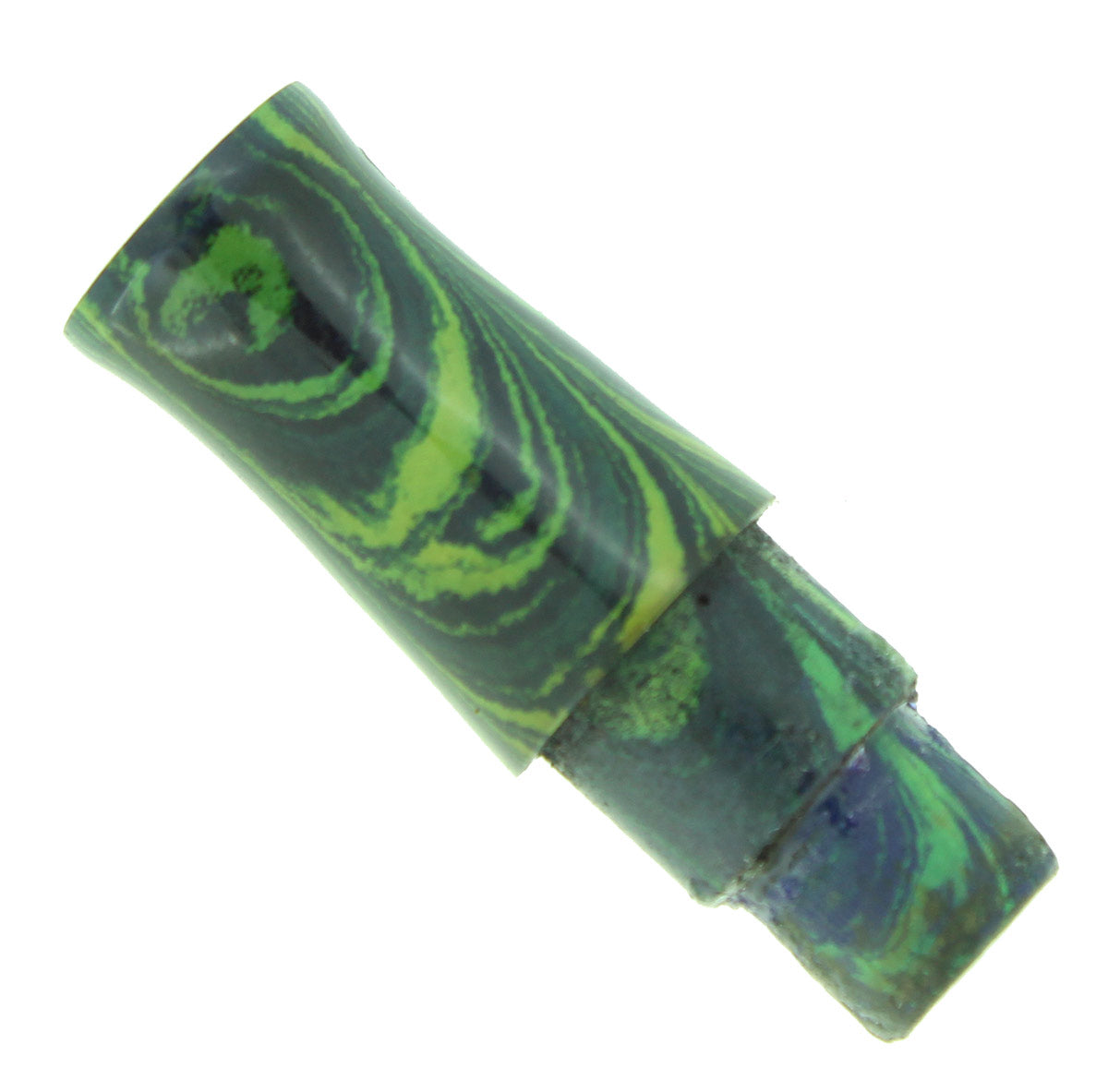 CIRCA 1928 WATERMAN 94 BLUE GREEN RIPPLE HARD RUBBER FOUNTAIN PEN SECT